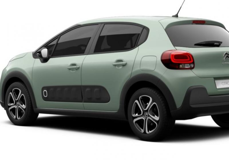Citroen C3 PureTech 82 S&S Feel Almond Green Km 0 a soli 12.450€ su ...