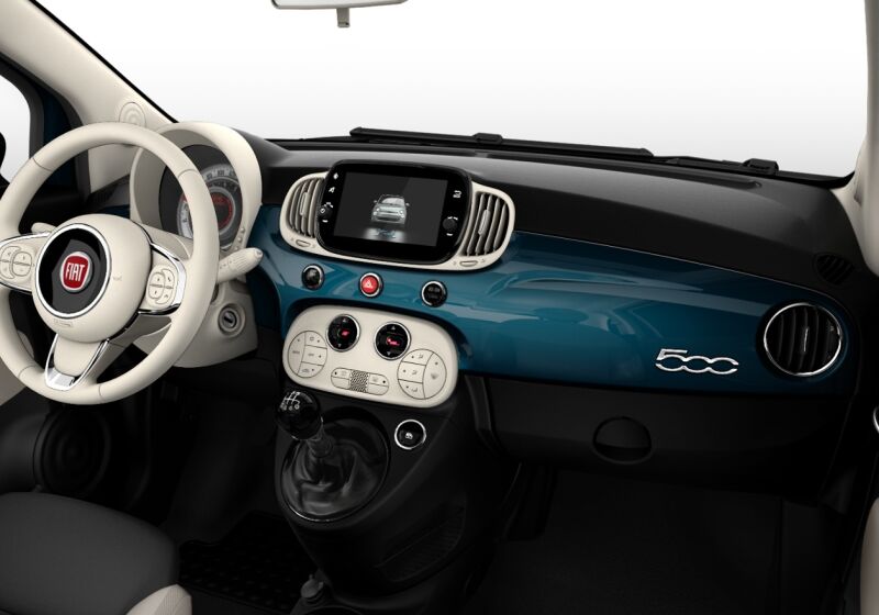 Fiat 500 Blu dipinto di Blu Berlina ER0CHRE | Facile.it